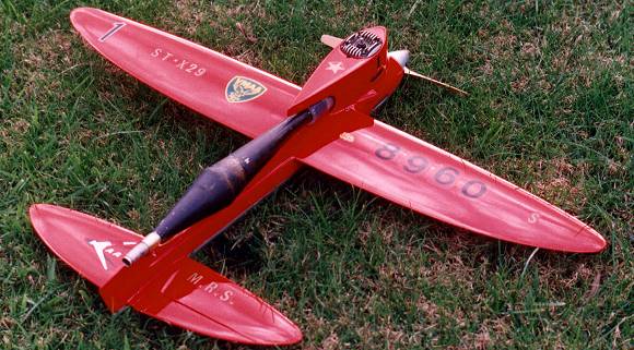 Modern Control Line Speed Model Aircraft of Robin Hiern