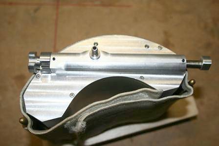 Grant Potter's multi-chambered pressurized refuelling tank